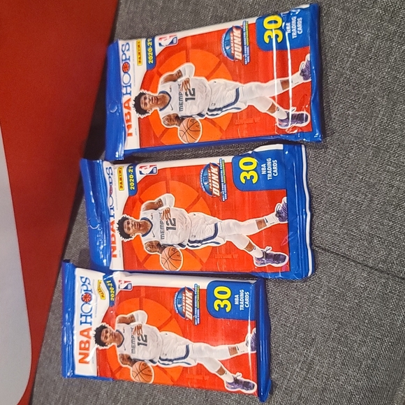 Panini | Toys | Lot Of 3 220 202 Nba Hoops Fat Packs | Poshmark